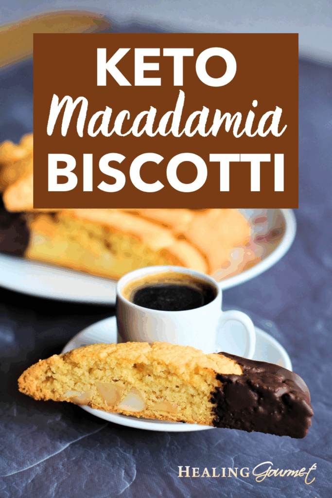 Keto Macadamia Biscotti - Healing Gourmet